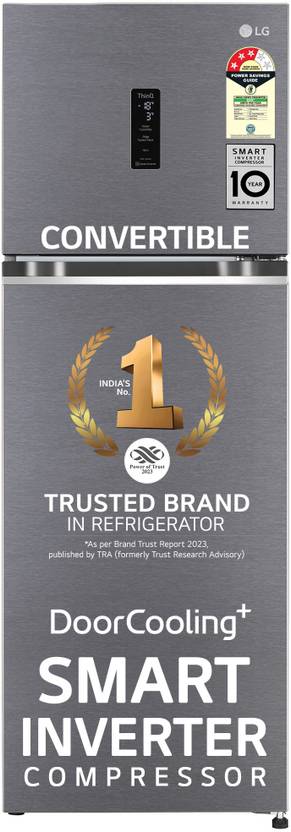 LG 246 L Frost Free Double Door 3 Star Convertible Refrigerator Online ...