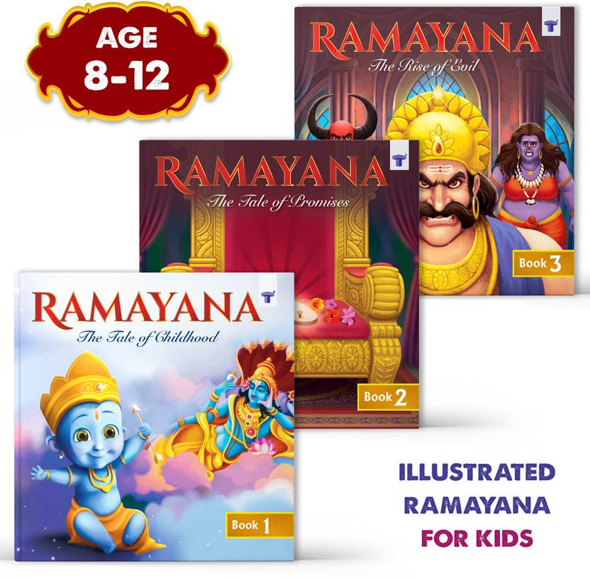 Ramayana Book For Children - Tale Of Childhood, Tale Of Promises & Rise ...