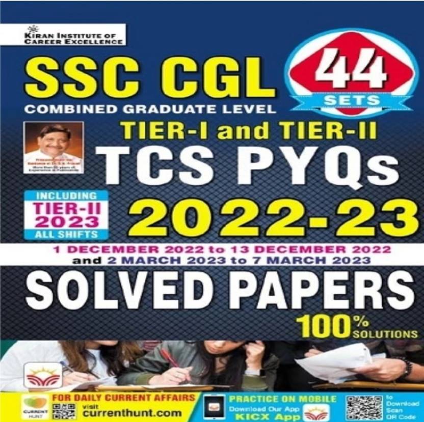 Kiran Publication SSC CGL Tier -1 And Tier -2 TCS PYQs 2022-23 Solved ... Kiran Publication SSC CGL Tier -1 And Tier -2 TCS PYQs 2022-23 Solved ...