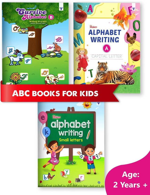 English Alphabet Writing Practice Books For Kids | 3 To 8 Year Old ...
