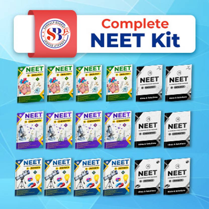 Sankalp Bharat NEET Complete 18 Books Kit For 11th & 12th: Buy Sankalp Bharat NEET Complete 18 ...