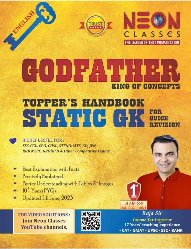 Neon Classes Static Gk Godfather King Of Concepts Toppers Handbook ...
