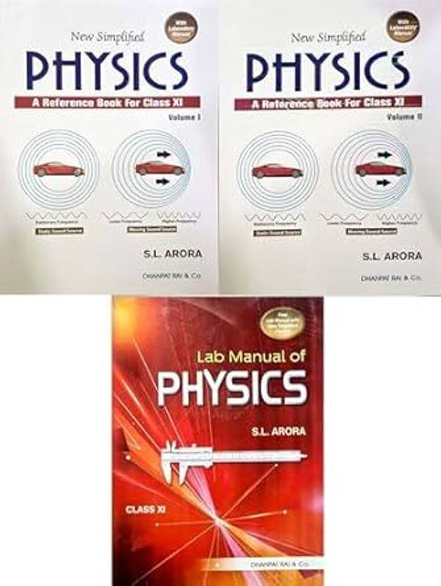 (2025-26 Edition) Latest SL Arora - Class 11 - New Simplified Physics ...
