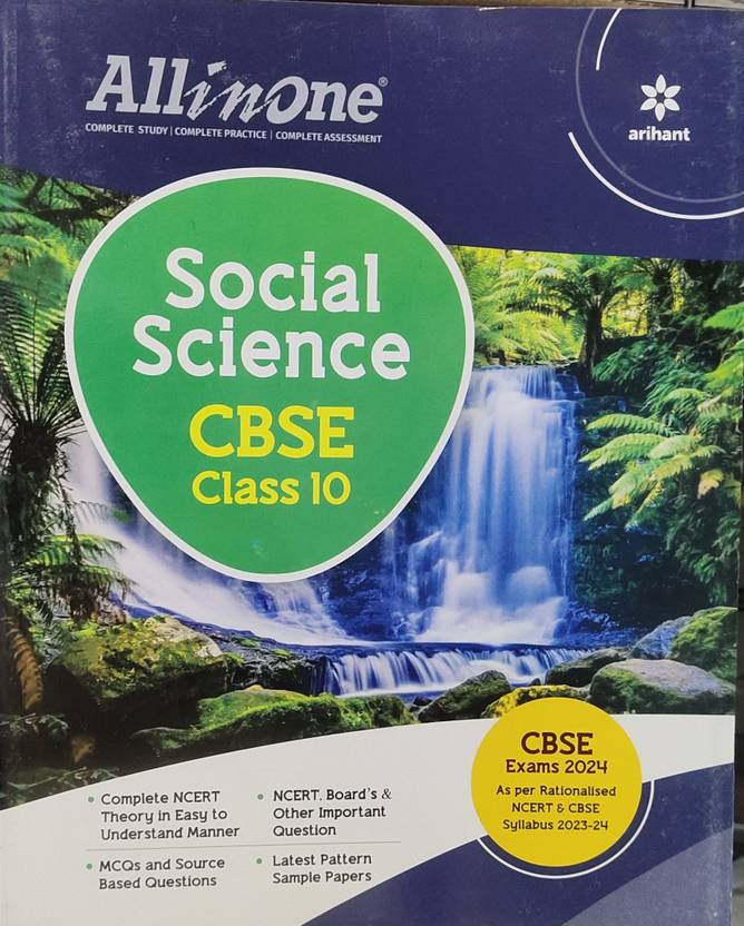 Arihant All In One Cbsc Social Science Class 10th New Edition 2023 24: Buy Arihant All In One ...