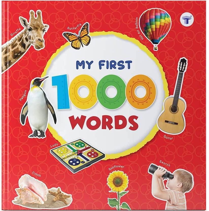 My First 1000 Words Book : Early Learning Book For Kids | Words And ...