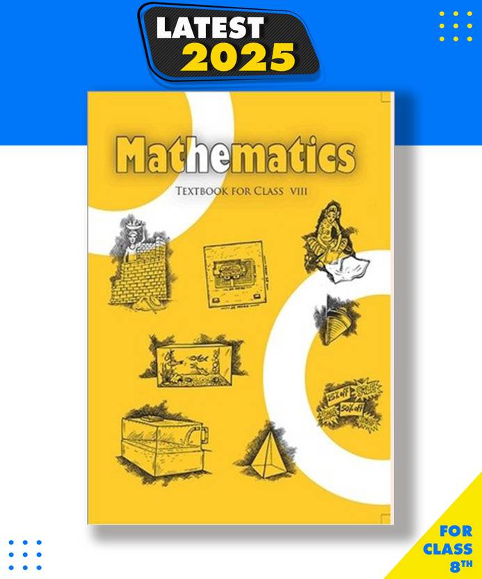 NCERT Mathematics Class 8 Hardcover, NCERT|New Latest Edition For 2025 ...