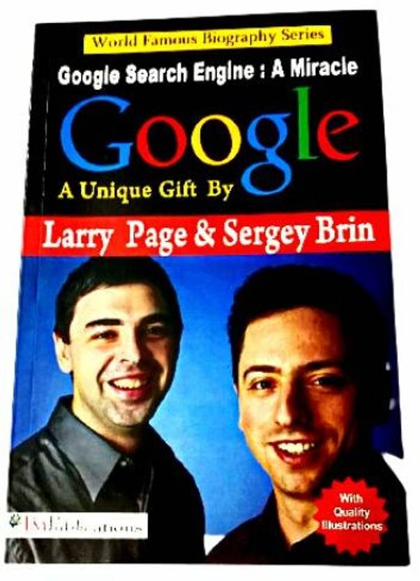 Google Biography Book /Larry Page & Sergey Brin/ Google Research Book ...