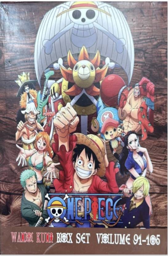 One Piece Box Set 5 Volume (91-105) By (Eiichiro Oda): Buy One Piece Box Set 5 Volume (91-105 ...