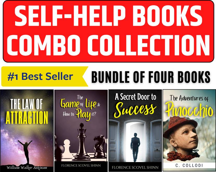 Self Help Books Combo Collection (Bundle Of 4 Books Must Read Books ...