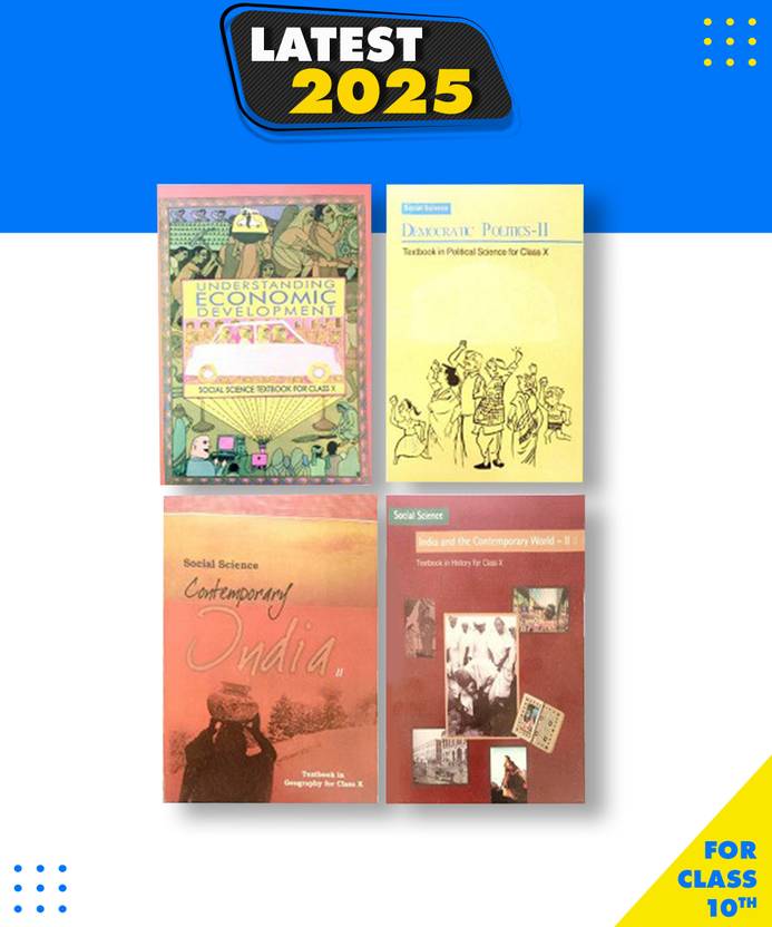 Ncert Class 10th Sst Paperback, NCERT|New Latest Edition For 2025-2026 ...
