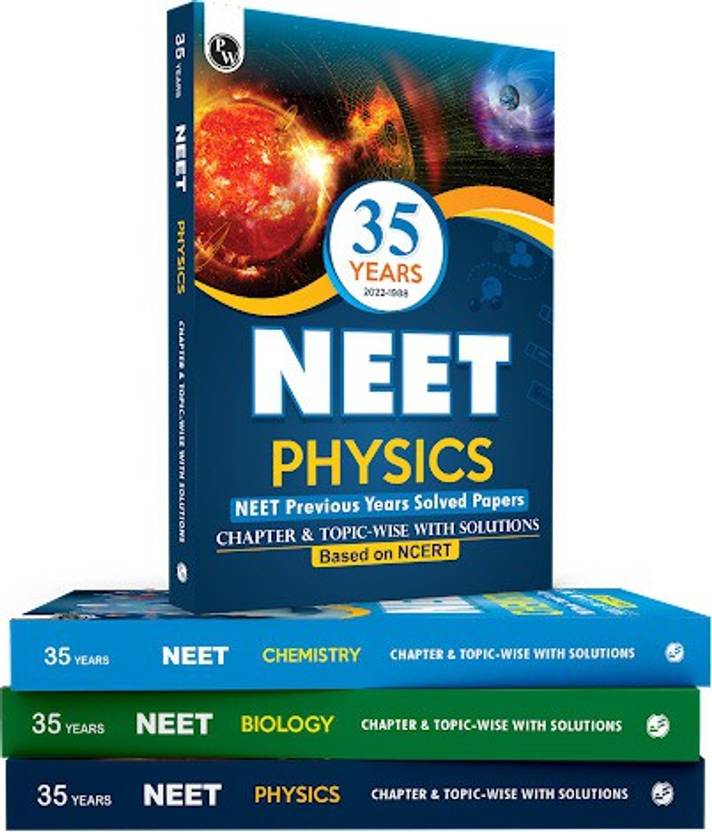 Physics Wallah NEET 35 Years Combo - Previous Years Solved Papers (Chapter & Topic-Wise With ...