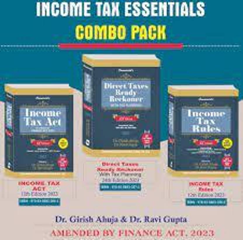 Commercial Combo Income Tax (Act | Rules | Ready Reckoner) (With FREE E ...