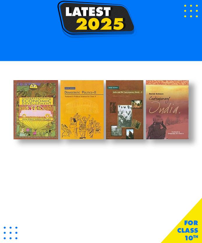 Ncert Textbook For Class 10th Geography, History, Political Science ...