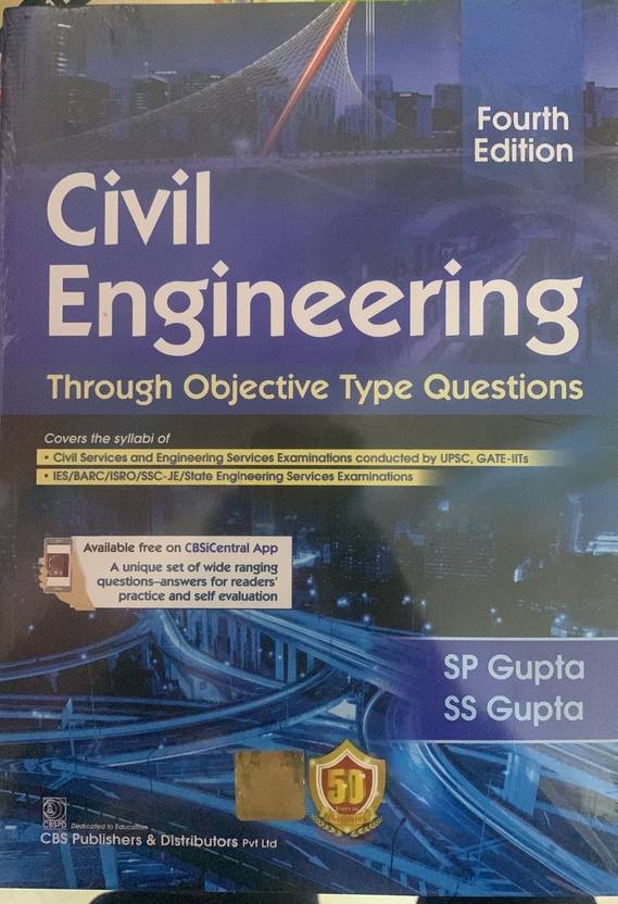 SP Gupta Civil Engineering Objective Type Question Fourth Edition: Buy ...