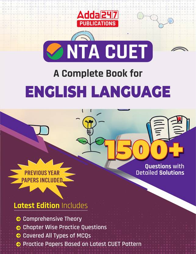 CUET UG 2025 English Language Book With Previous Year Papers And 1500 ...
