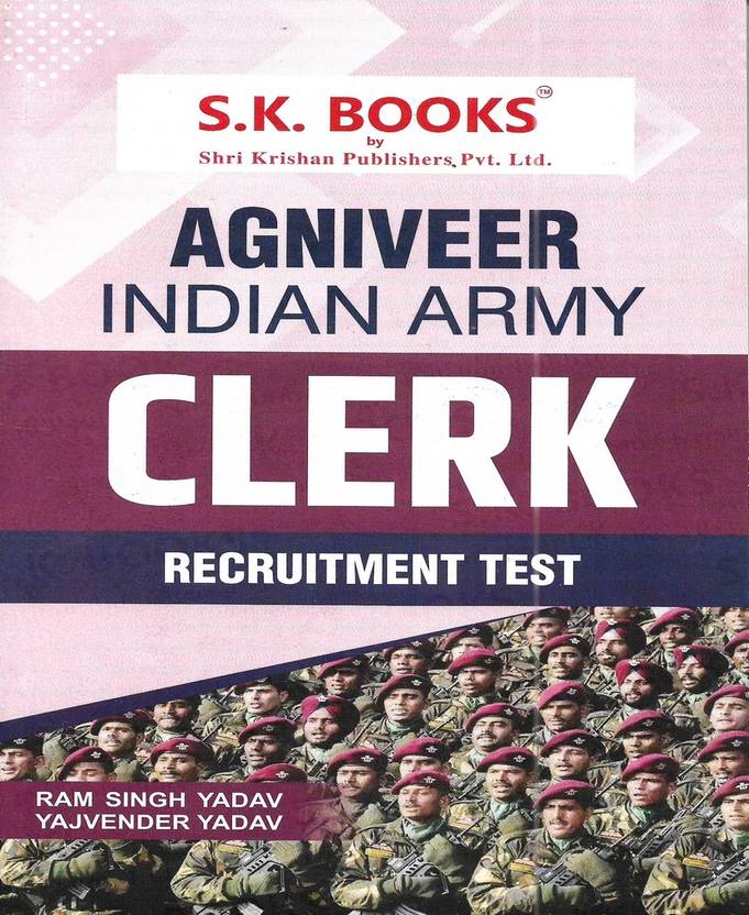 Agniveer Indian Army Clerk 2023 In English: Buy Agniveer Indian Army ...