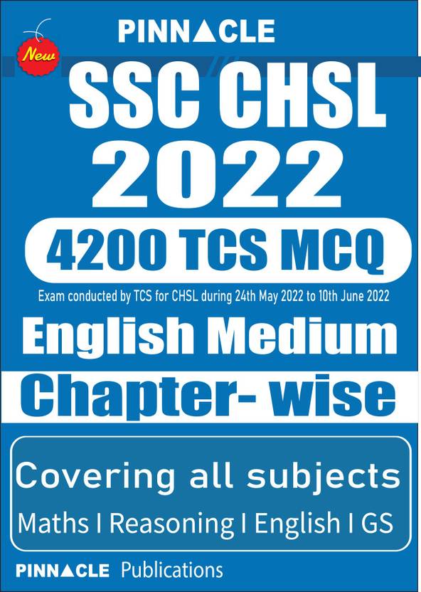 SSC CHSL 2022 Chapter-Wise Book English Medium: Buy SSC CHSL 2022 ...