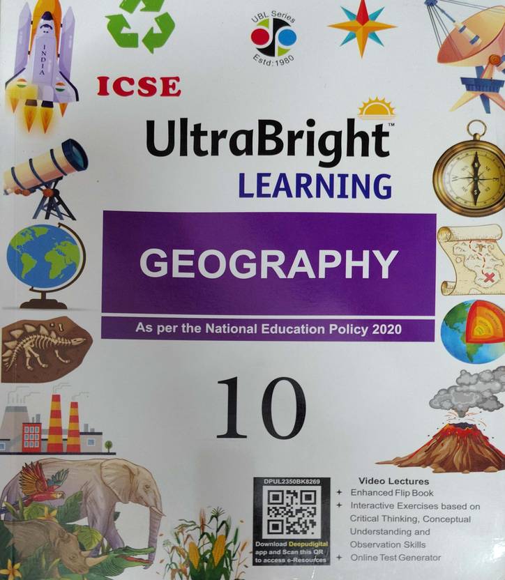 ICSE Ultrabright Learning Geography 10: Buy ICSE Ultrabright Learning ...