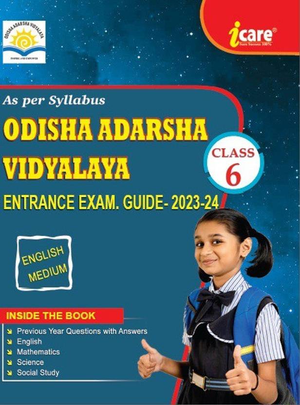 Oav ( Odisha Adarsha Vidyalaya ) Entrance Exam. Guide -2023-24 Class-6 ...