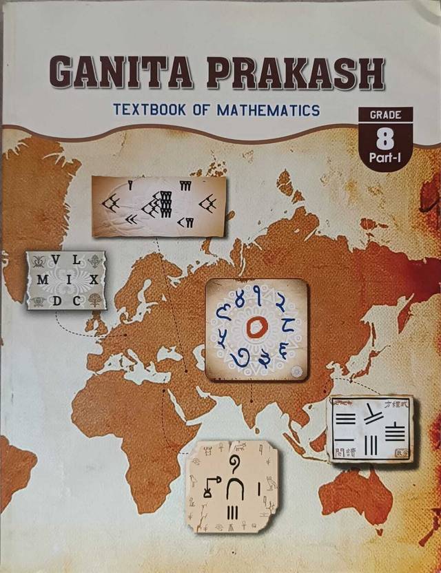 Ganita Prakash , Textbook Of Mathematics For Grade - 8: Buy Ganita ...