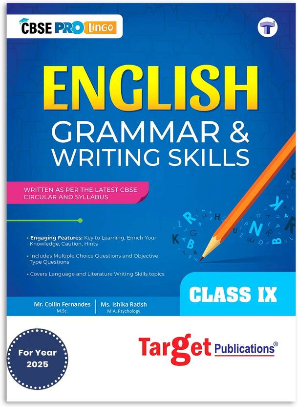 CBSE Class 9 English Grammar & Writing Skills Book | As Per The Latest ...