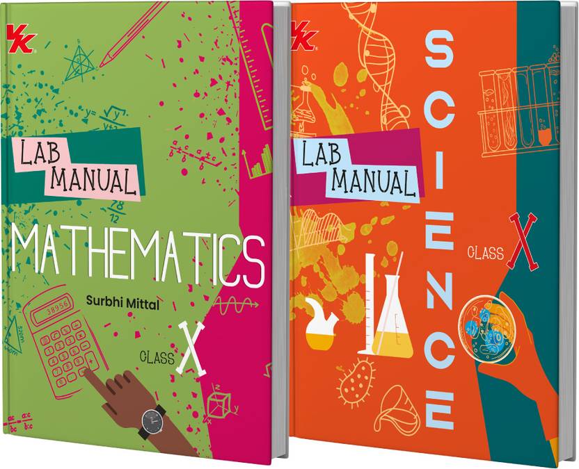 Lab Manual Mathematics & Science (HB) With Worksheet (Set Of 2 Books ...