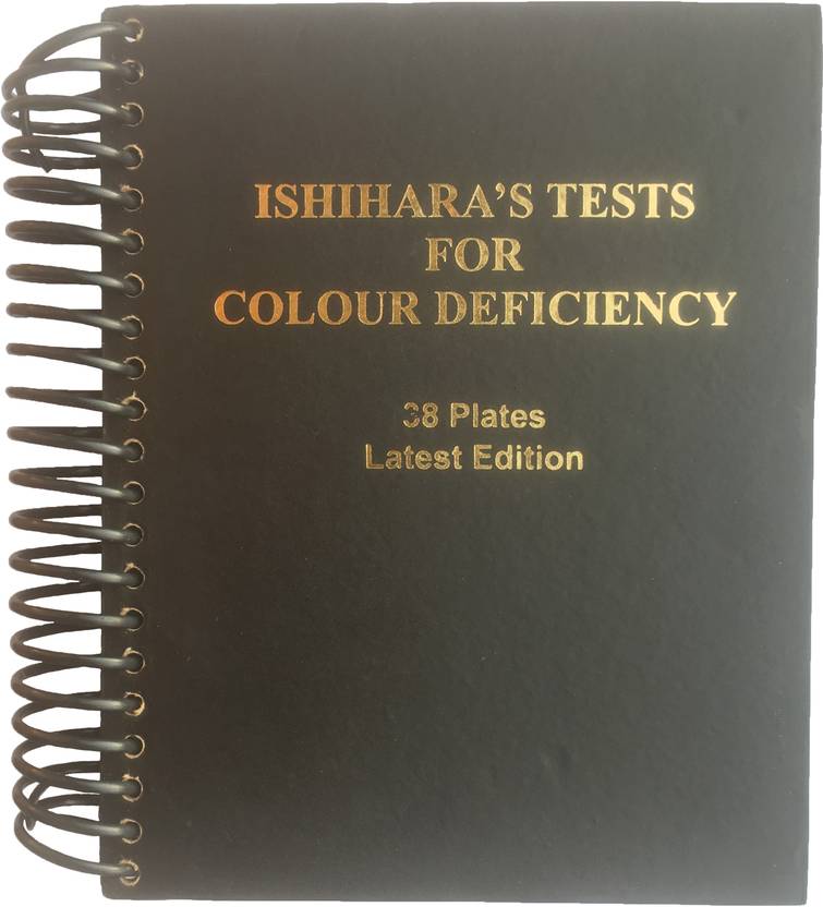 Ishihara's Vision Test Book For Colour Deficiency 38 Plates (Latest ...