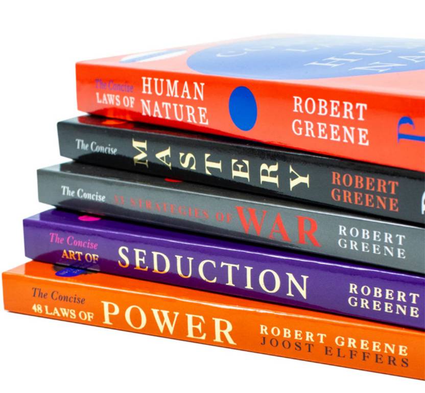 Robert Greene 5 Books Set | Self-Help, Psychology & Strategy Collection ...