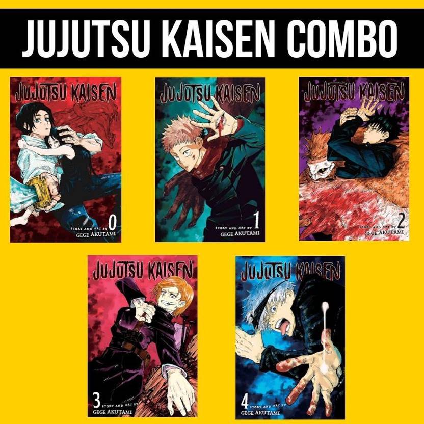 Jujutsu Kaisen Combo: 5 Books: Buy Jujutsu Kaisen Combo: 5 Books by ...