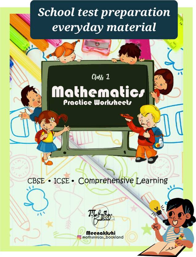 Class 1 Grade 1 Mathematics Practice Worksheets | Cbse/icse ...
