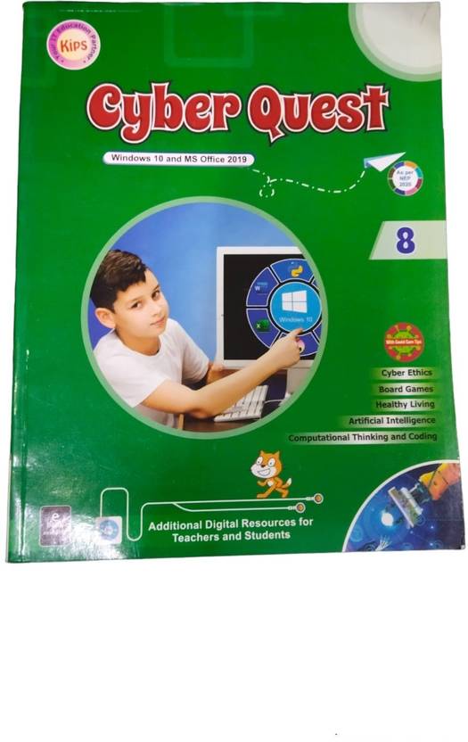 Cyber Quest Class 8: Buy Cyber Quest Class 8 by KIPS PVT. LTD. at Low Price in India | Flipkart.com