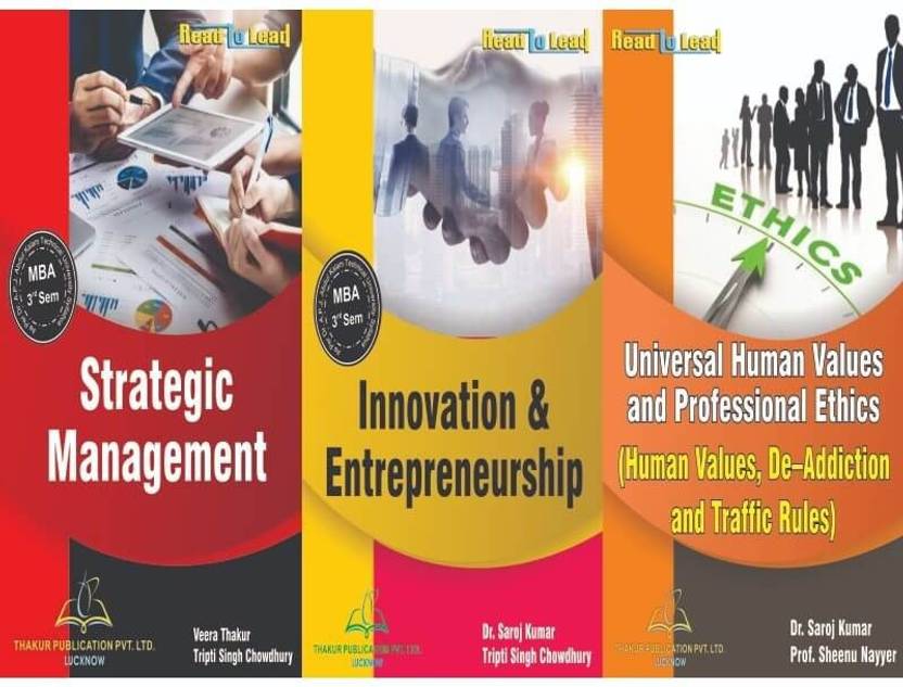 MBA 3rd SEMRSTER Thakur Publication as Up Universities Syllabus .: Buy ...