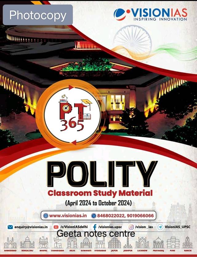 Vision Ias pt365 2025 Photocopy - Pt365 2025: Buy Vision Ias pt365 2025 ...