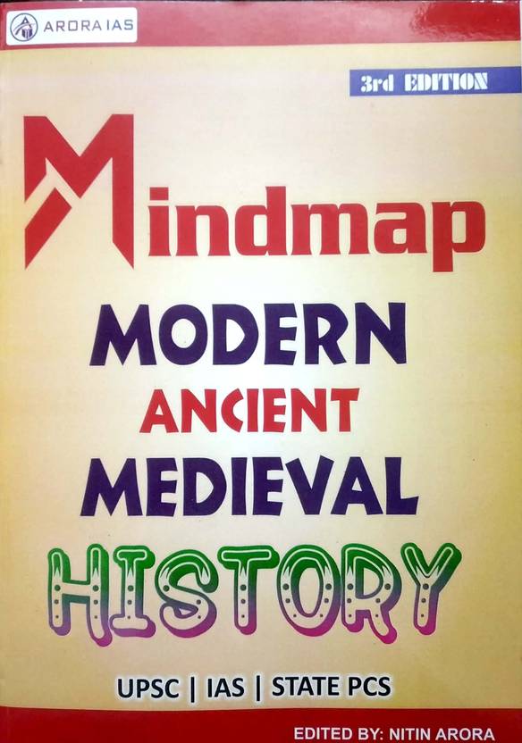 Ancient , Medieval And Modern History Mindmap (Mind Map) (Arora IAS ...