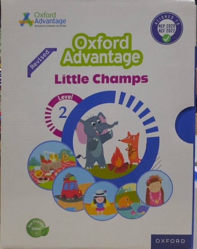Oxford Advantage Little Champs Level - 2 (Set Of 9 Books) Ukg: Buy ...