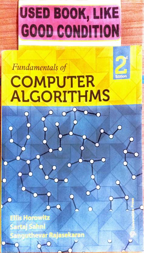 Fundamentals Of Computer Algorithms: Buy Fundamentals Of Computer Algorithms by ELLIS HOROWITZ ...
