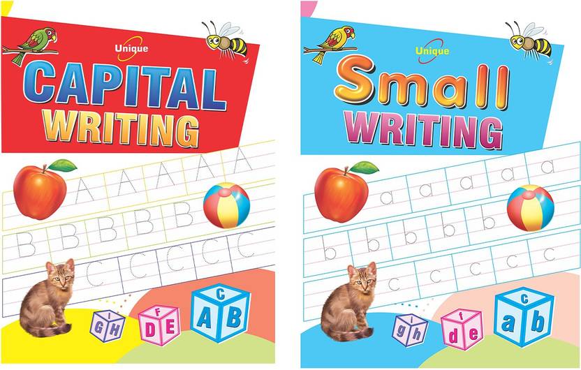 Unique WRITING SMALL LETTERS & WRITING CAPITAL LETTERS COMBO- Book To ...