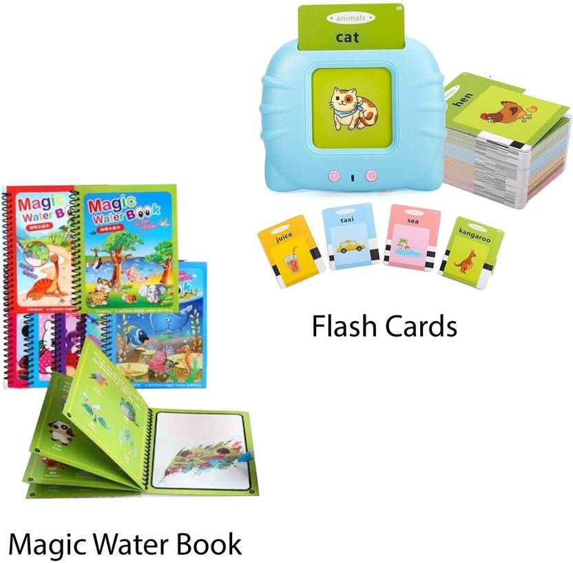 Combo Of Flash Cards For Kids Talking English Words Flash Cards ...