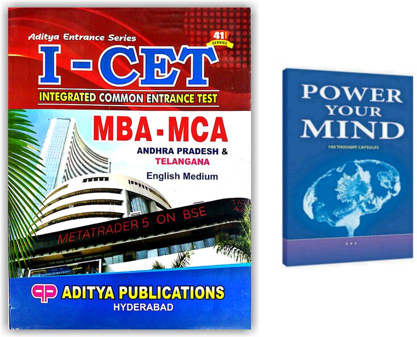 ICET 2023 Preparation Guide For MBA / MCA Entrance Along With Power Your Mind Book - Pack Of 2 ...