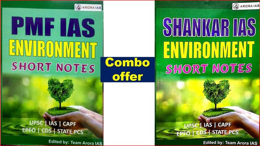 PMF IAS And Shankar IAS Environment Notes For (Arora IAS) For UPSC ...