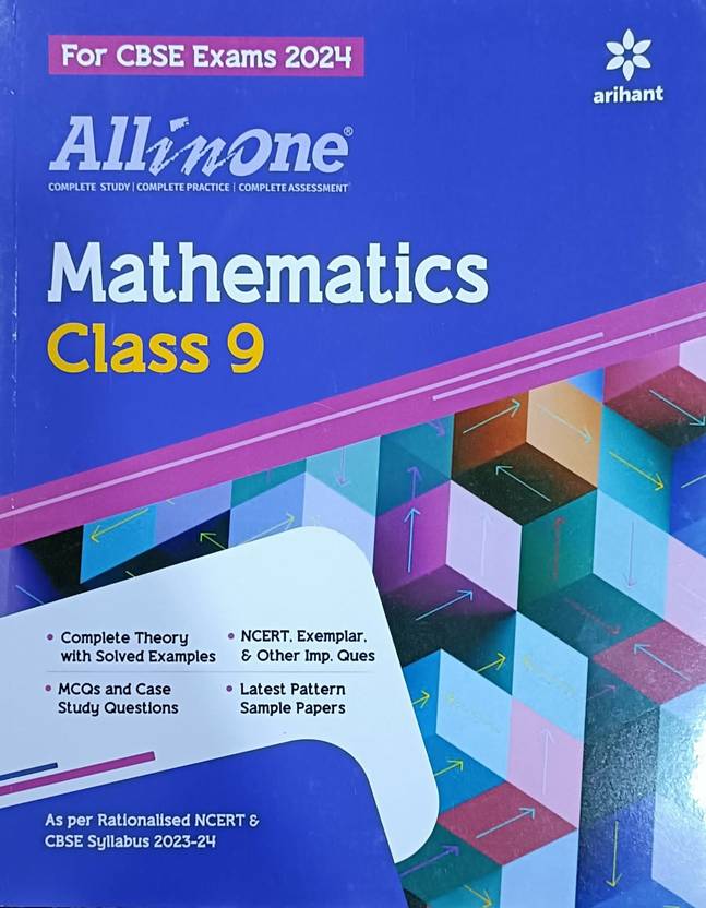 Arihant All In One Class 9th Mathematics For CBSE Exam 2024: Buy Arihant All In One Class 9th ...