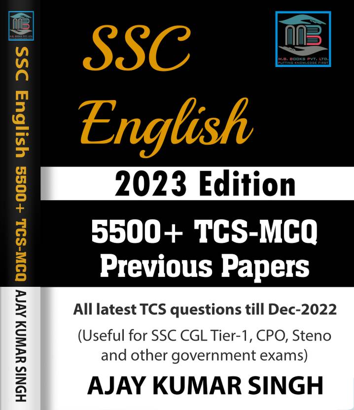 SSC English 2023 Edition | MB Books | Ajay Kumar Singh: Buy SSC English 2023 Edition | MB Books ...