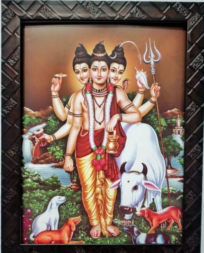 VGS MARKETINGS Lord Guru Dattatreya Swamy Gurudatta Dattaguru Religious ...