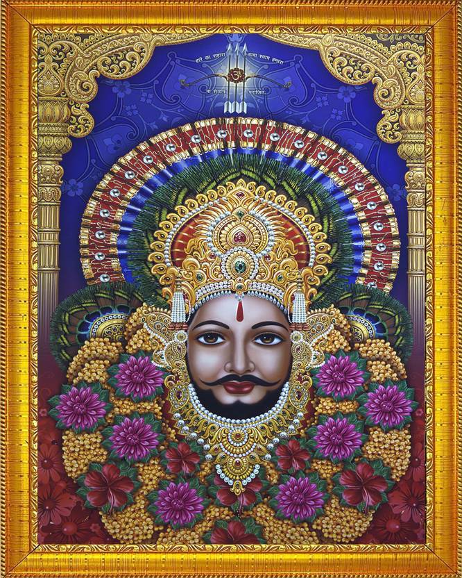 Rayno craft Khatu Shyam Ji Religious Frame Price in India - Buy Rayno ...