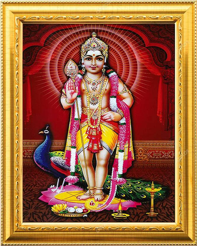 NDFRAME Lord Subramanya Swamy Murugan Valli Devasena Kartikeya ...