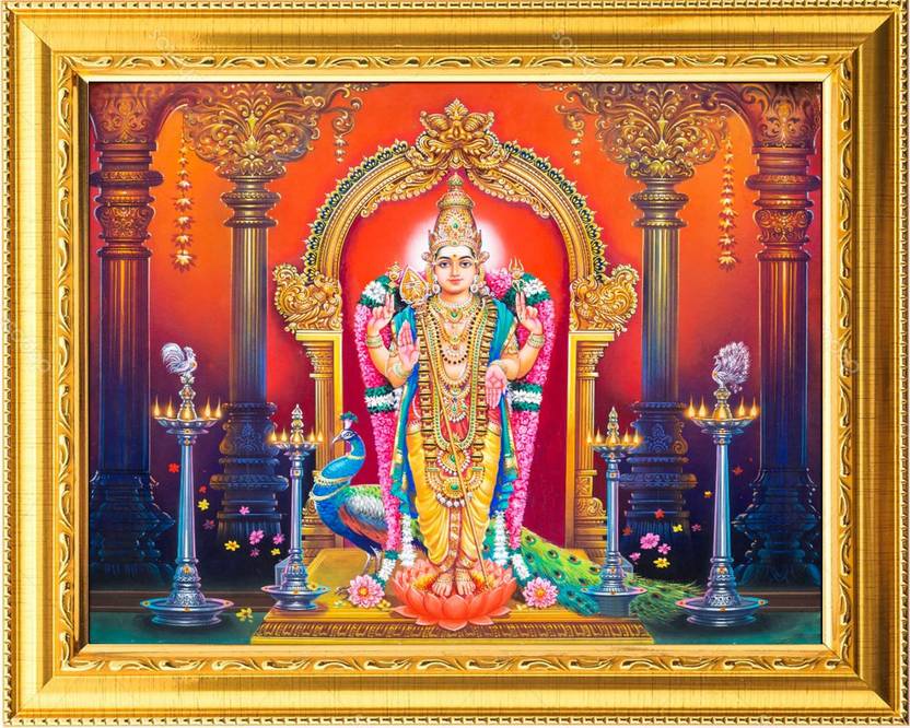 NDFRAME Lord Subramanya Swamy Murugan Valli Devasena Kartikeya ...