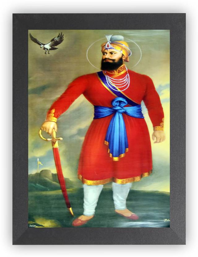 Nuoshopping Guru Nanak Dev Guru Gobind Singh Ji/Waheguru/sikh guru wall ...