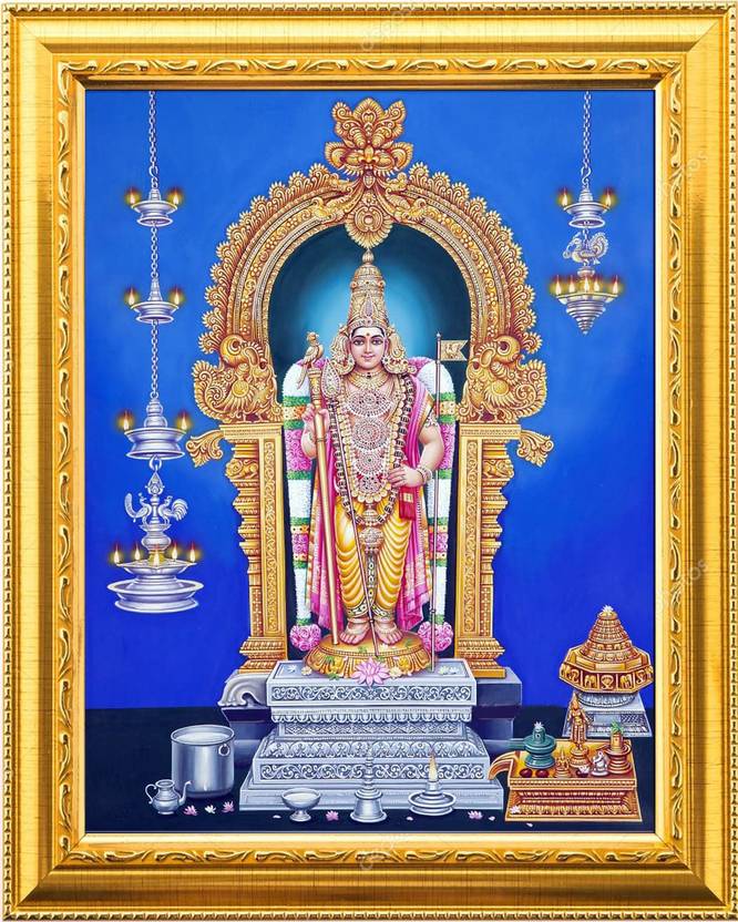 NDFRAME Lord Subramanya Swamy Murugan Valli Devasena Kartikeya ...