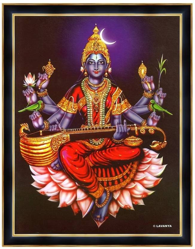 SAI BALAJI ACRALICS SHYAMALA DEVI Photo frame Religious Frame Price in ...