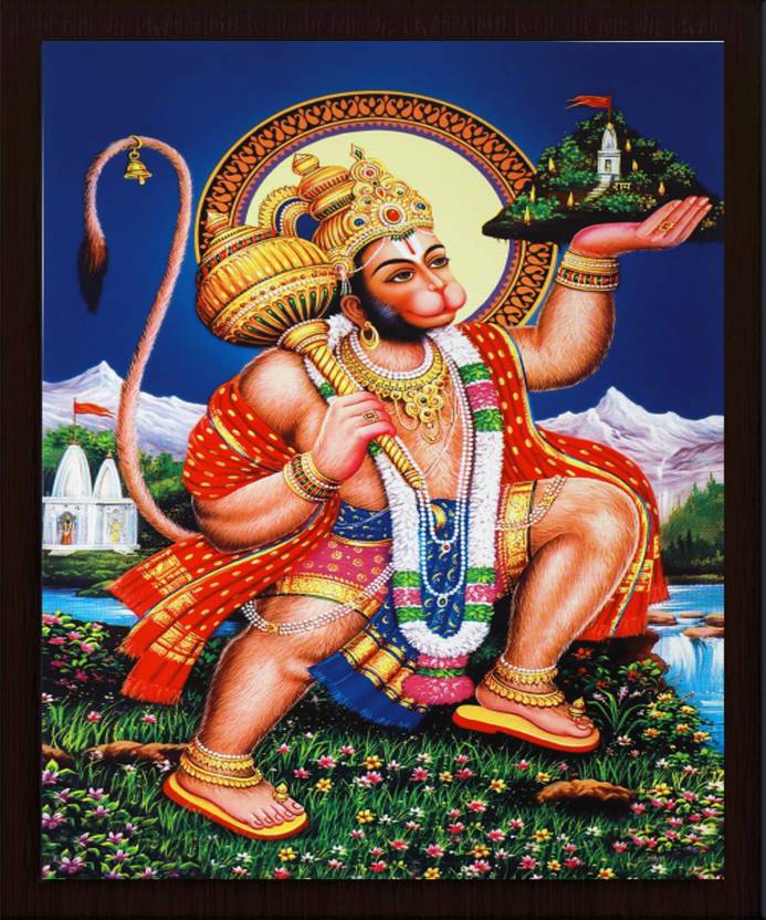 Rayno craft Hanuman Ji Religious Frame Price in India - Buy Rayno craft ...